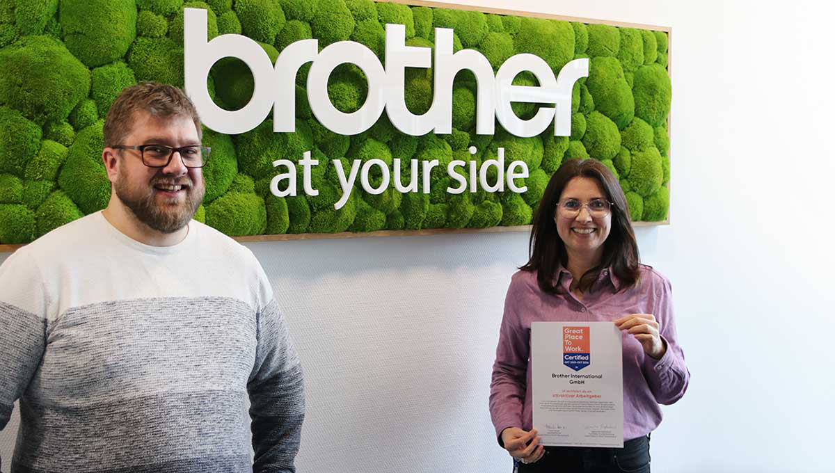 Brother als Arbeitgeber: Einmal mehr ausgezeichnet