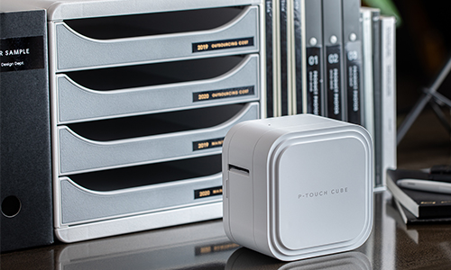 Mit dem neuen P-touch CUBE Pro ist alles am richtigen Platz | Brother