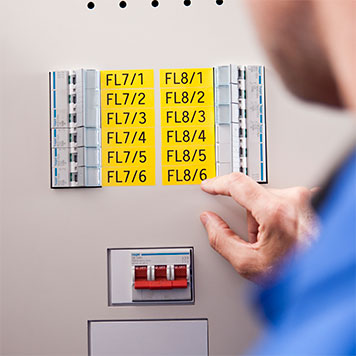 Label Printers For Electricians | Electrician Labels | Brother UK