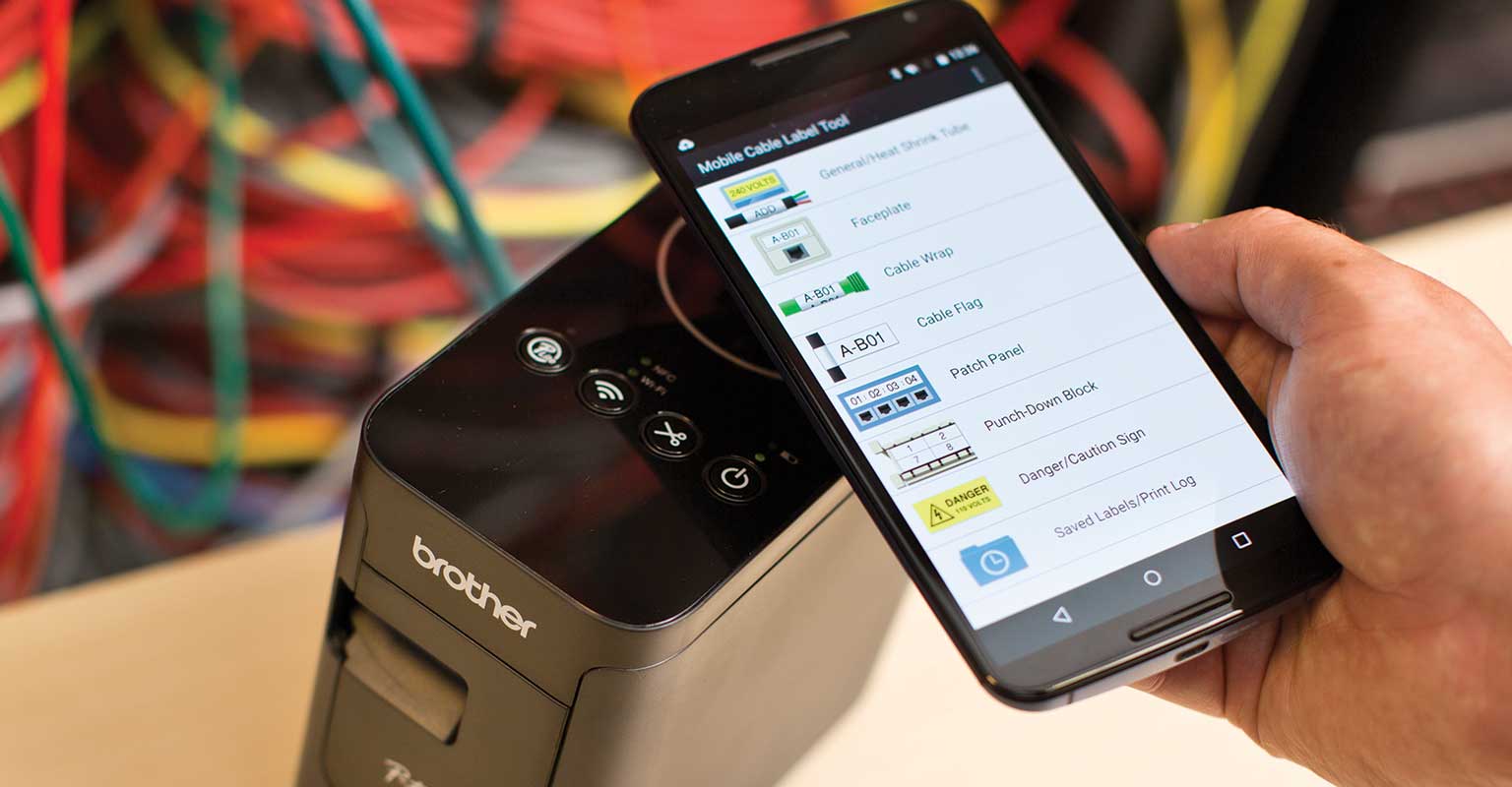 Brother Cable Label Tool App | Cable Label Maker | Brother UK