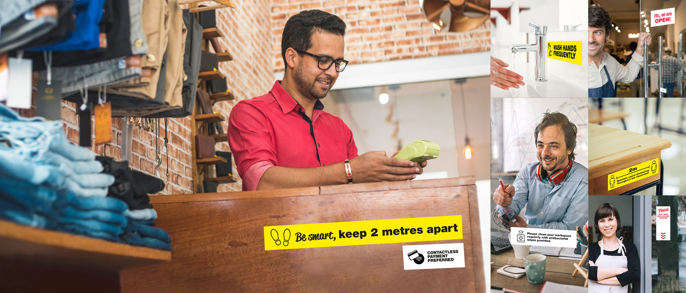 Labelling for a safe return to work | Brother UK