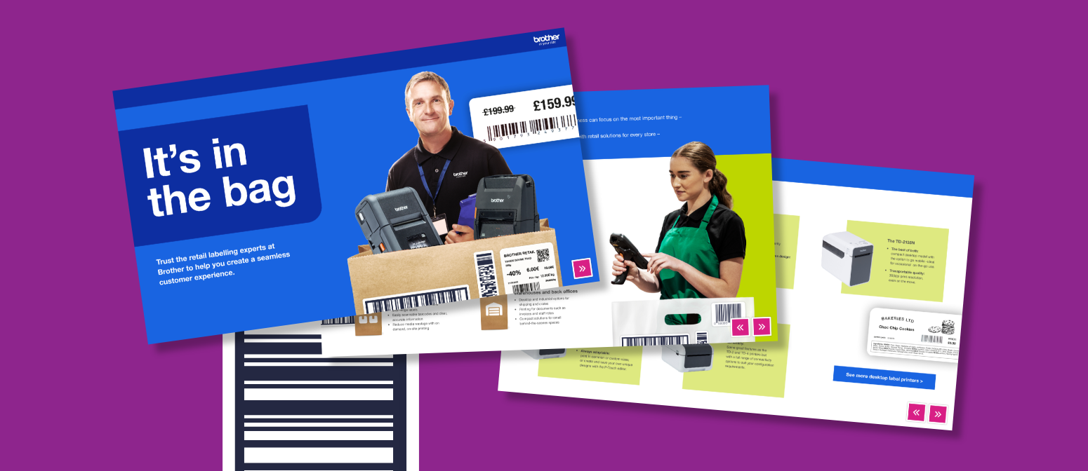 Retail Label Printing | Barcode Label Printers | Brother UK