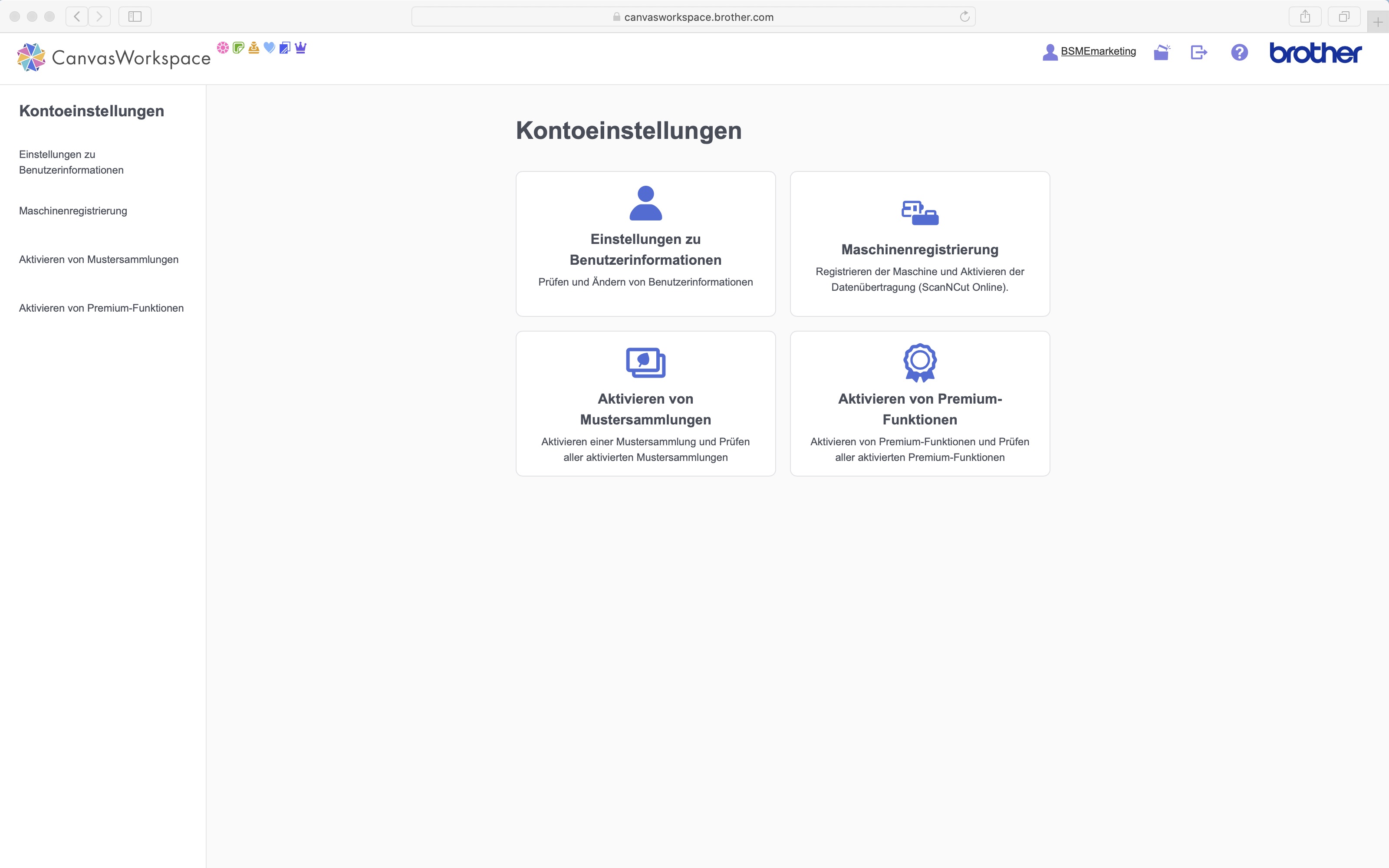 Verwendung von CanvasWorkspace | Brother | Blog