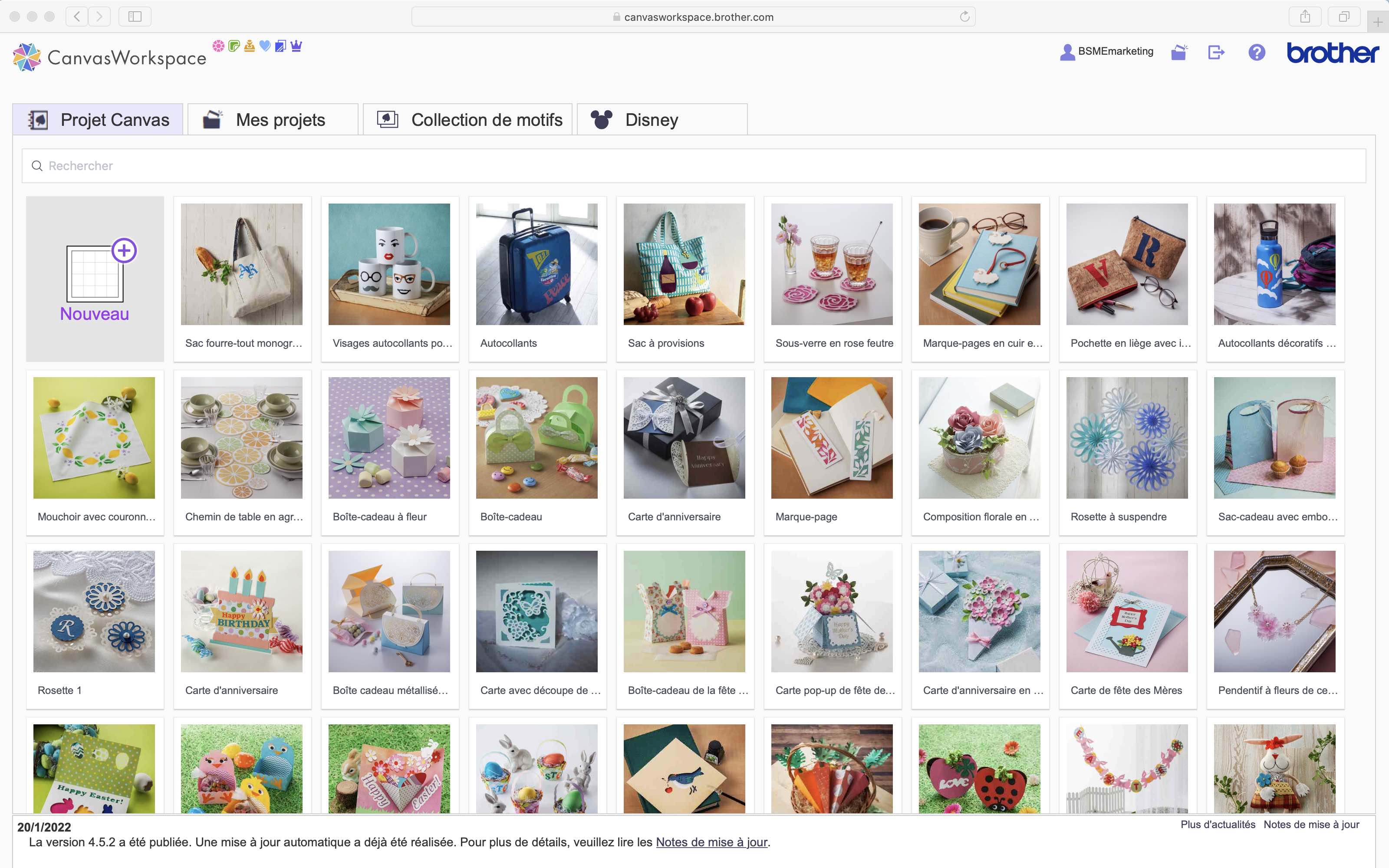 Qu’est-ce que CanvasWorkspace | Brother | Blog