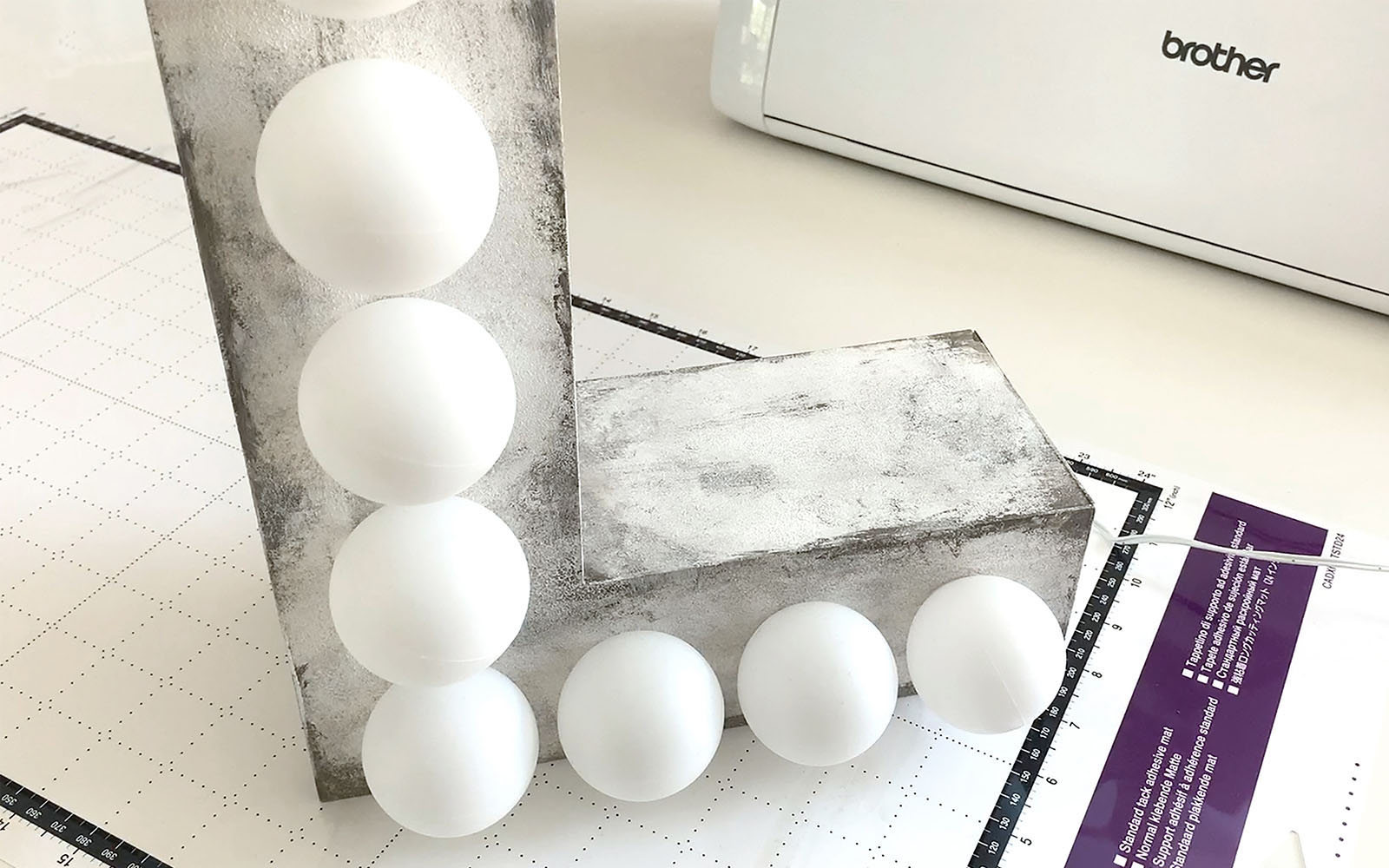 Industrial 3D letter light | Brother | Blog