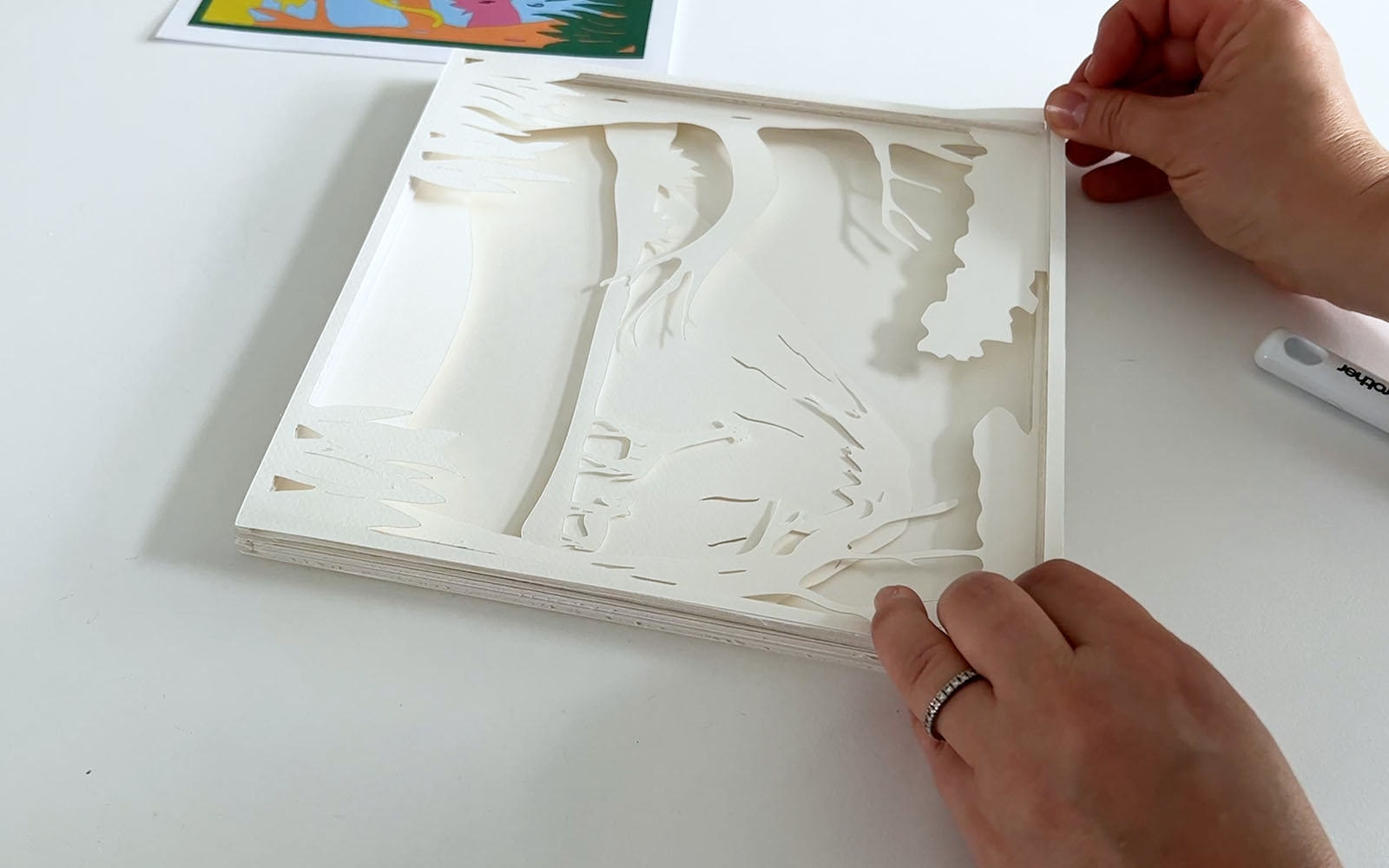 Enchanting 3D lightbox | Brother | Blog