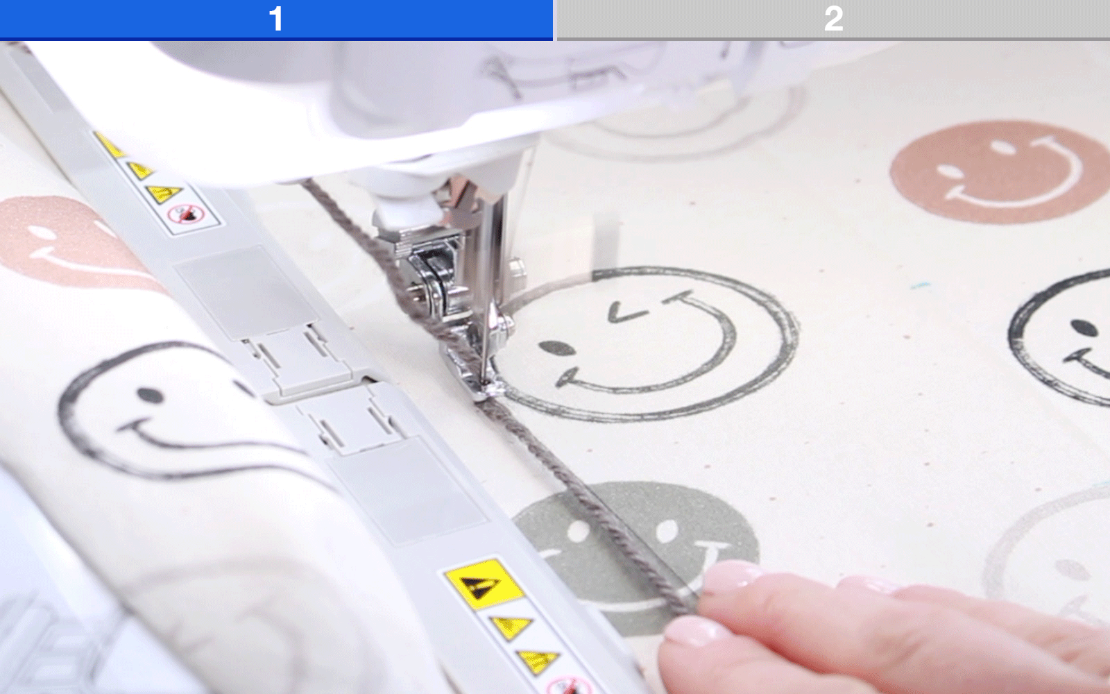 Couching embroidery | Brother | Blog