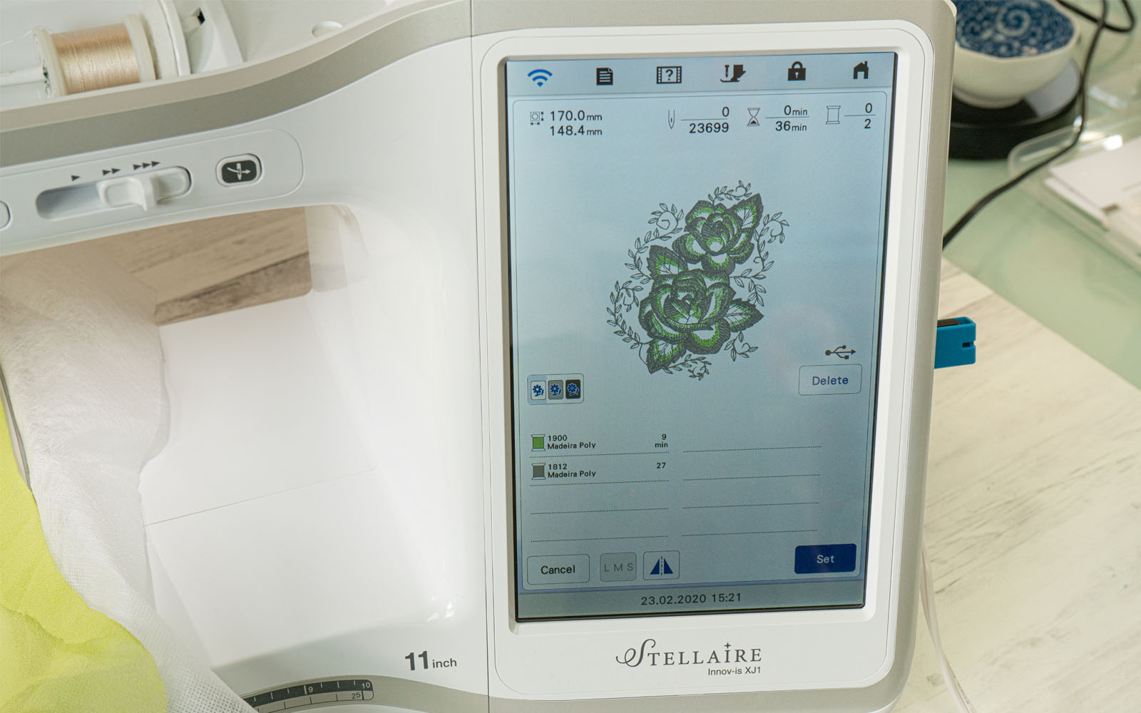 Embroidering on Chiffon | Brother | Blog