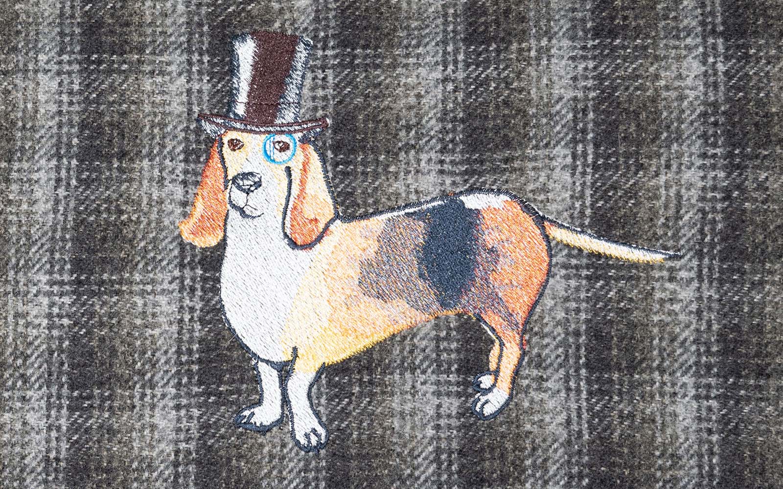 Distinguished dog embroidery | Brother | Blog