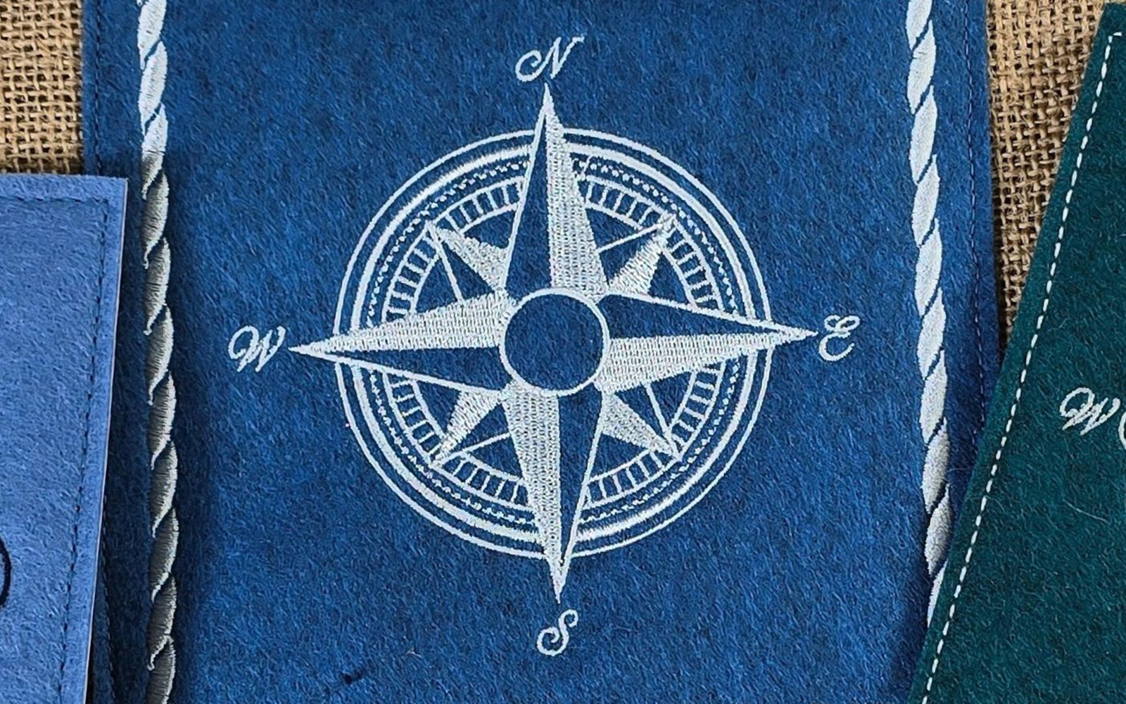 Nautical compass embroidery |Brother |Blog