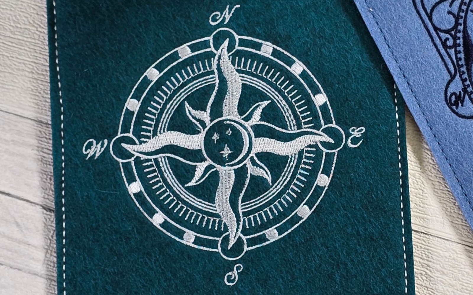 Nautical compass embroidery |Brother |Blog