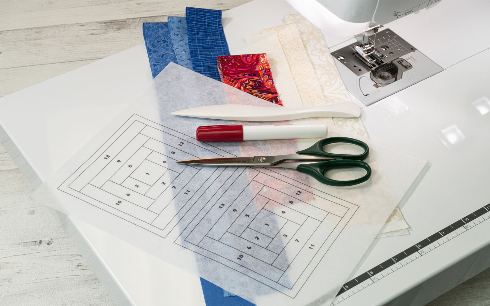 Foundation paper piecing | Brother | Blog