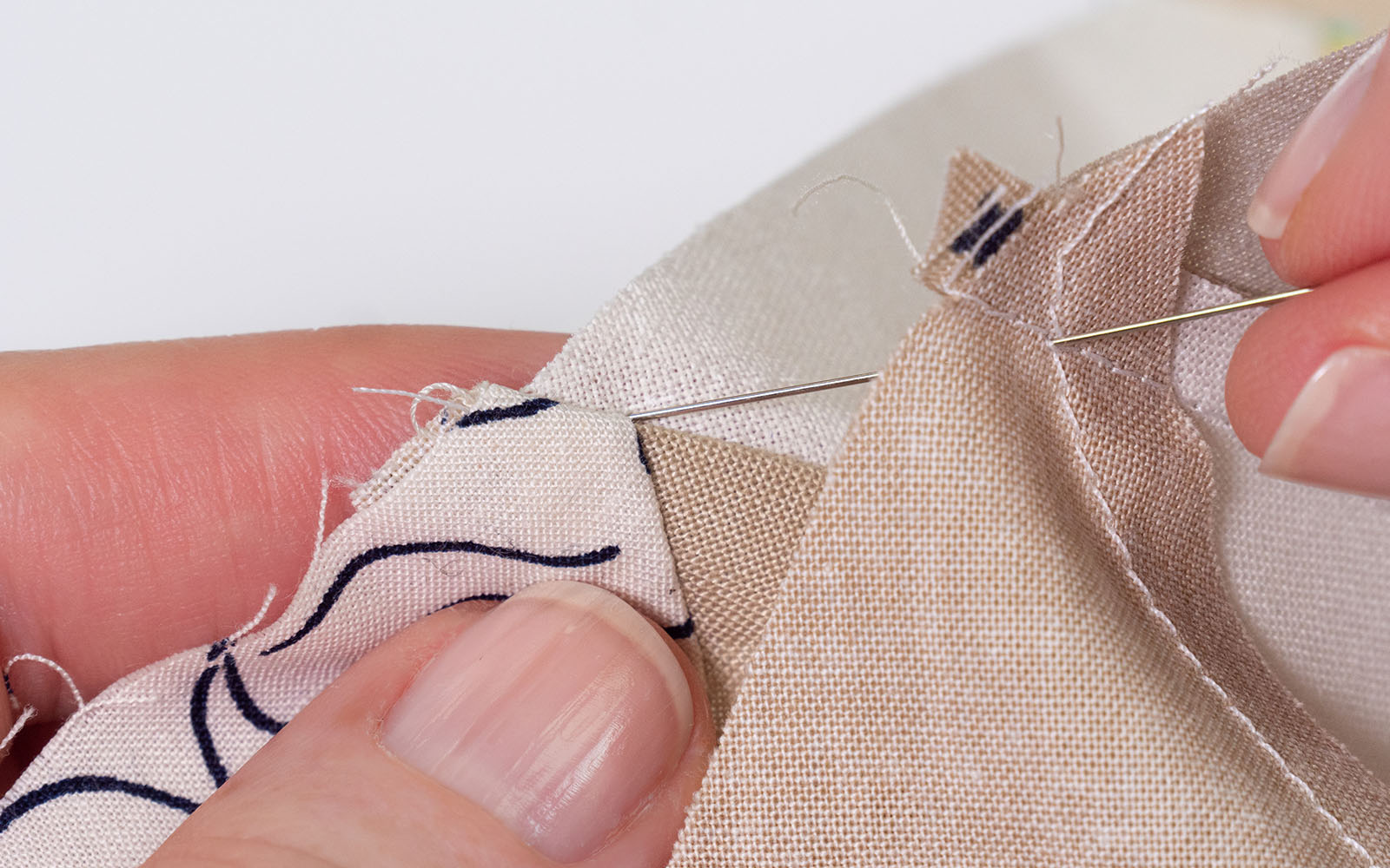 Perfect triangle patchwork | Quilting | Brother