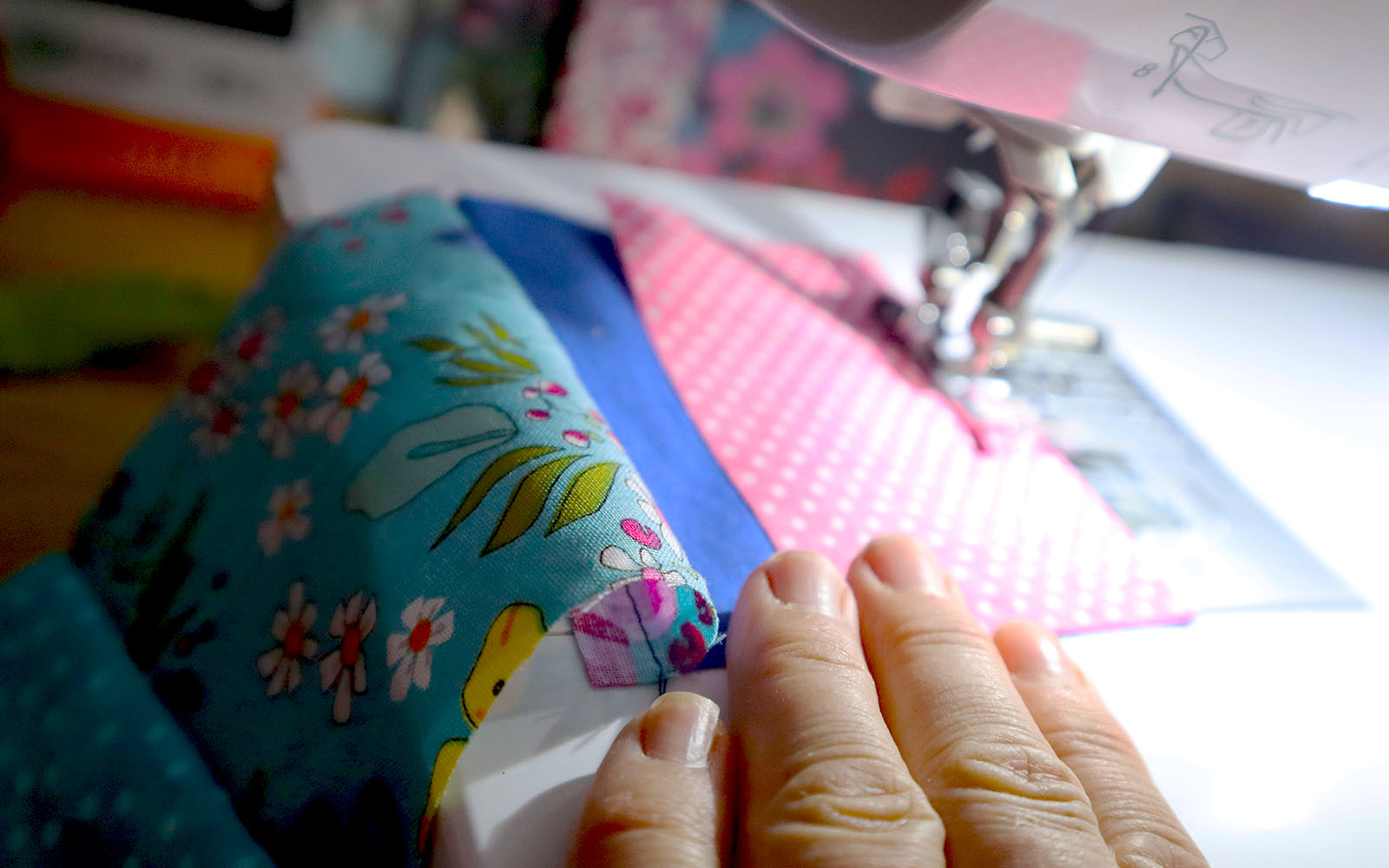 Crafty Lass patchwork tablecloth | Brother | Blog