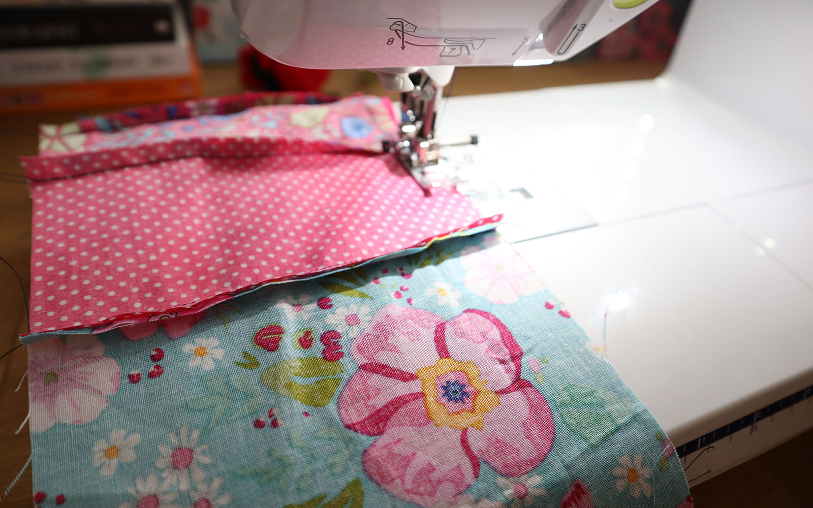 Crafty Lass patchwork tablecloth | Brother | Blog