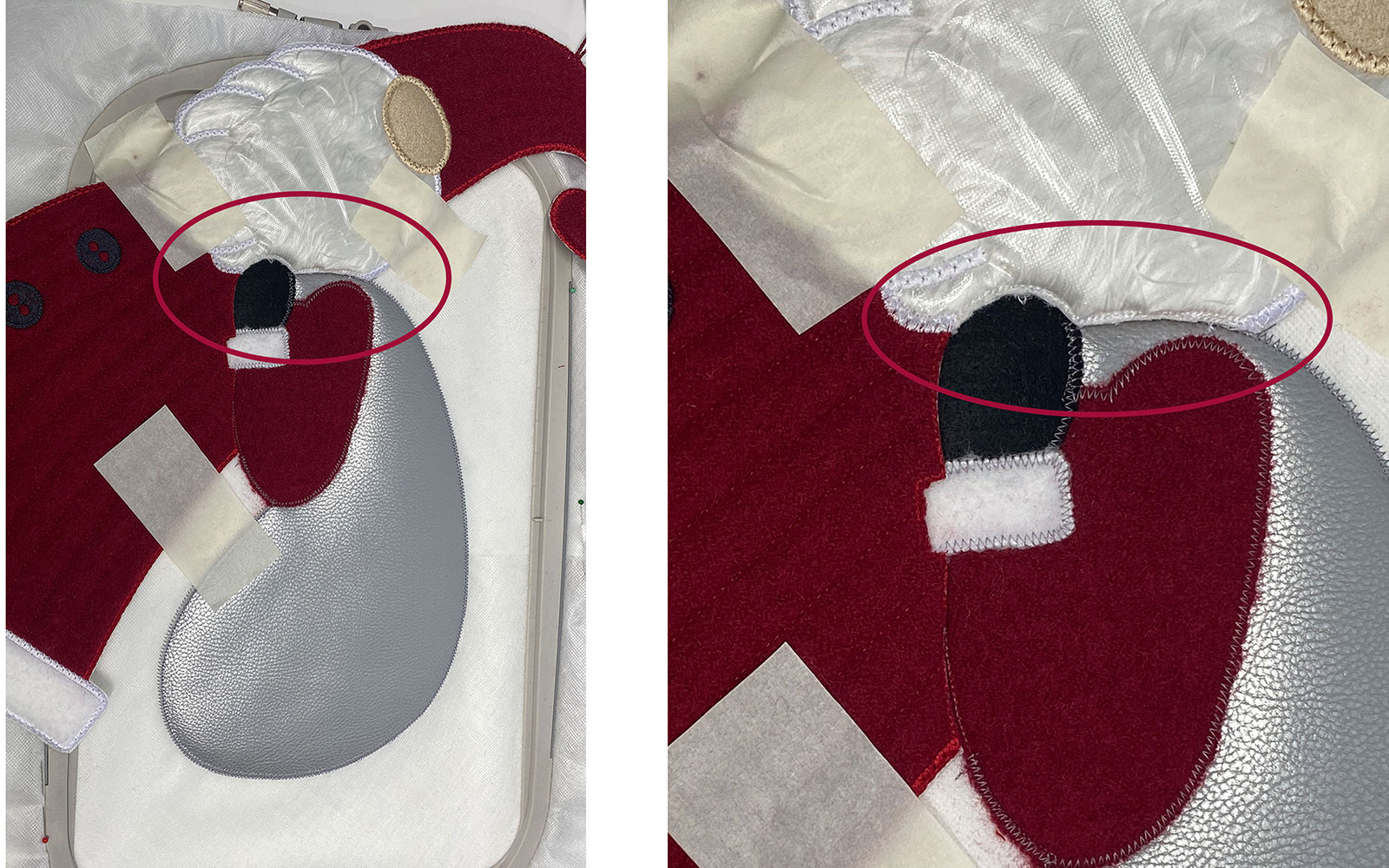 3D in-the-hoop Santa | Brother | Blog