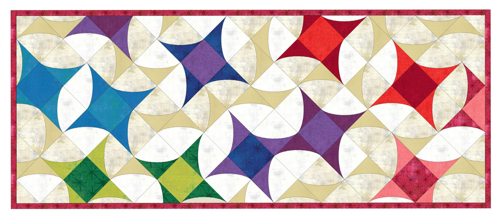 Runner da tavola Wonky Star | Blog | Brother