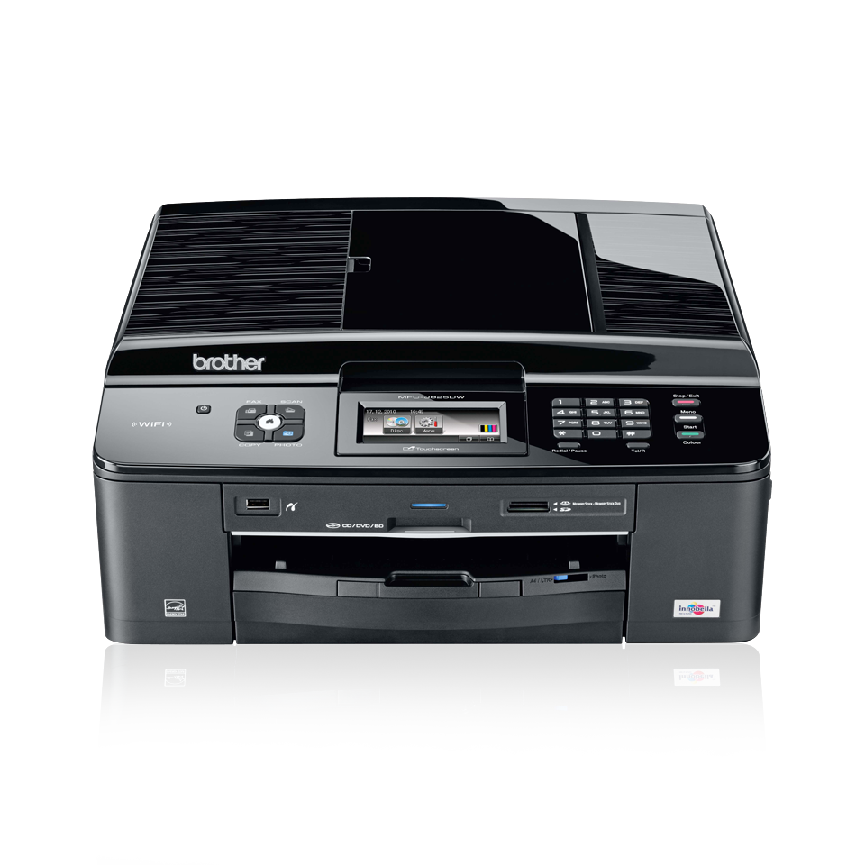 Wireless Colour Inkjet Fax Printer | Brother MFC-J825DW