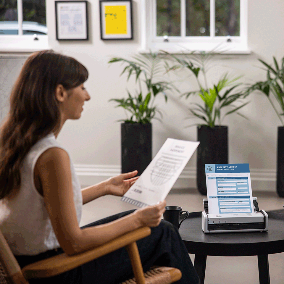ADS-1300 | Small Scanner, Compact and Portable | Brother UK