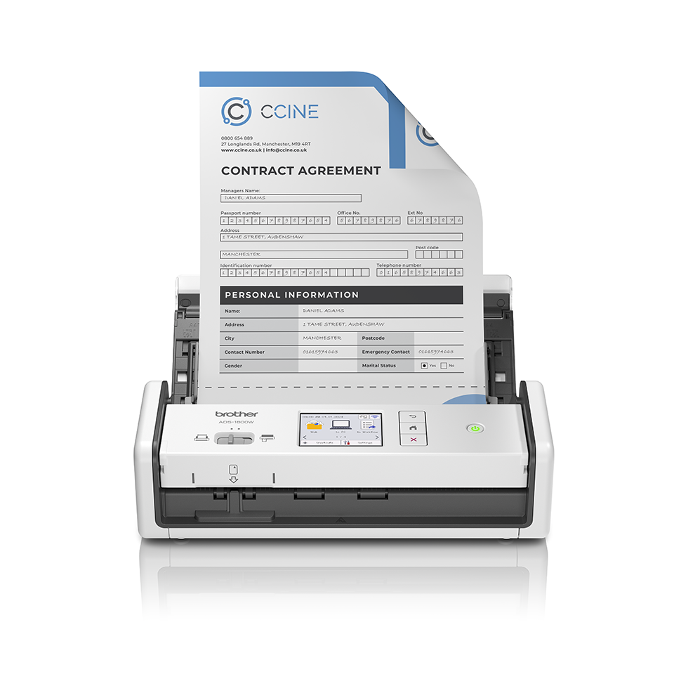 ADS-1800W | Compact Document Scanner | Brother UK