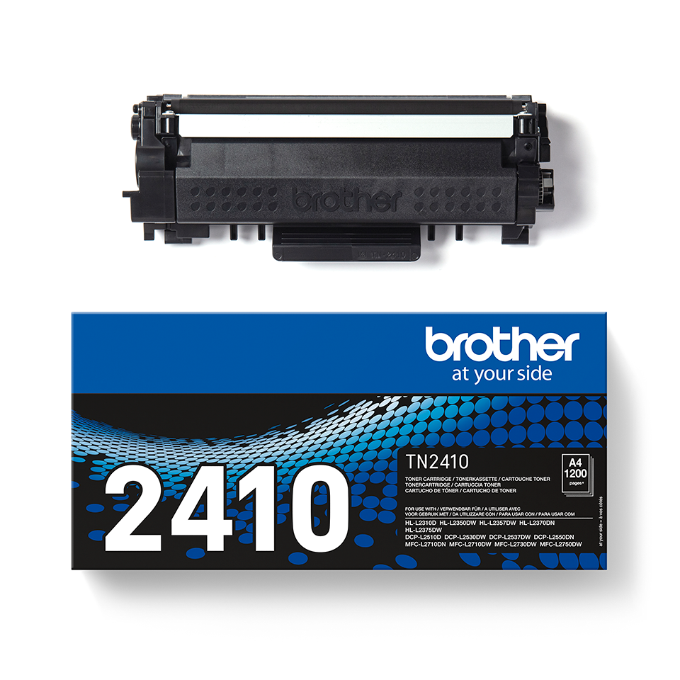 TN-2410 | Original sort toner | Brother TN-2410 | Original sort toner | Brother
